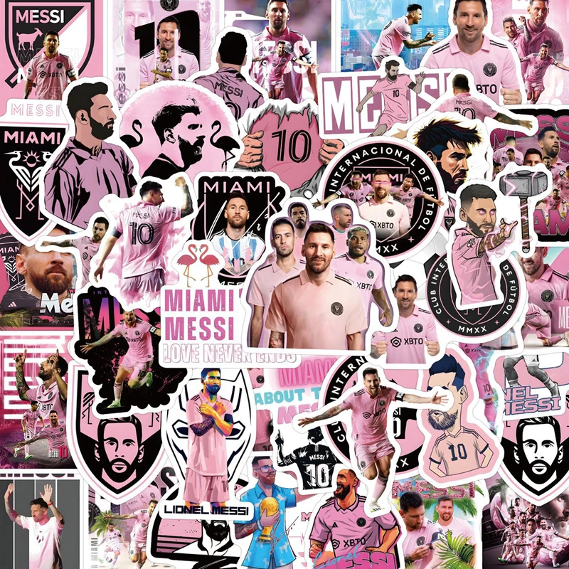 NEW-50PCS-Lionel-Messi-Graffiti-Stickers-Football-Star-Fans-Collect ...