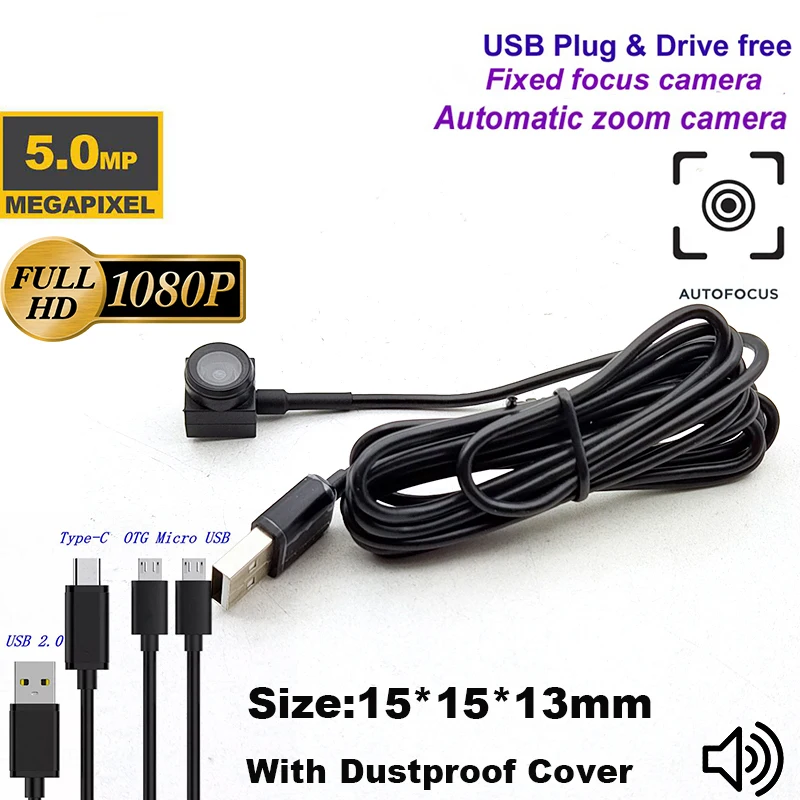 5MP-30fps-Fast-Auto-focus-High-Speed-UVC-OTG-Audio-Micro-USB-Camera ...
