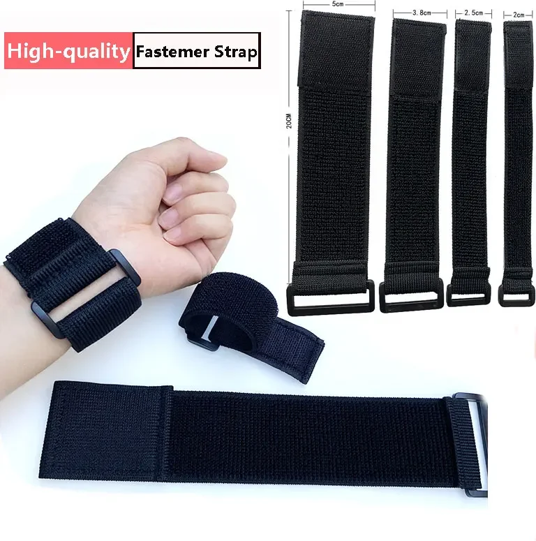 5PCS-Customizable-Elastic-Reverse-Buckle-Nylon-Magic-Elastic-Band-Hook ...