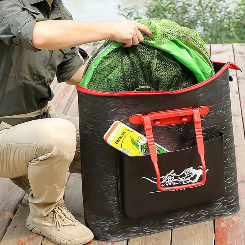Collapsible-Fishing-Tackle-Bag-Fishing-Gear-Portable-Storage-EVA-Bag ...