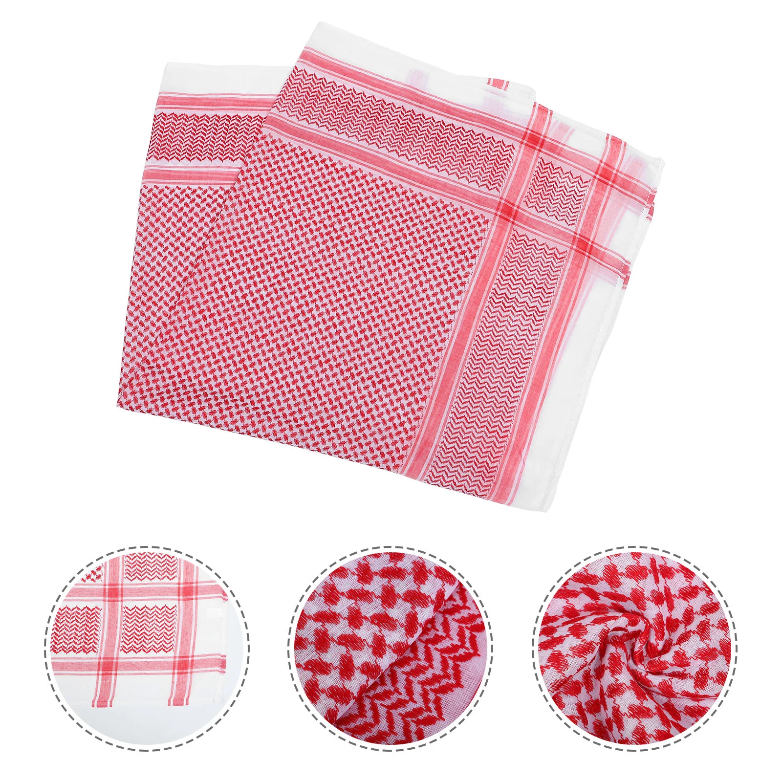 Men Arab Scarf Shemagh Muslim Hijab Arabian Headscarf Head Turban Scraf ...