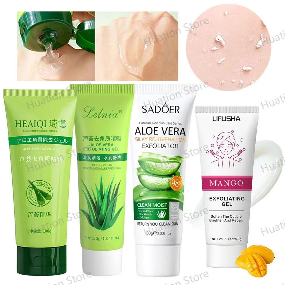 Face Exfoliating Aloe Vera Face Cleansing Gel - Bytopiaa Online Store