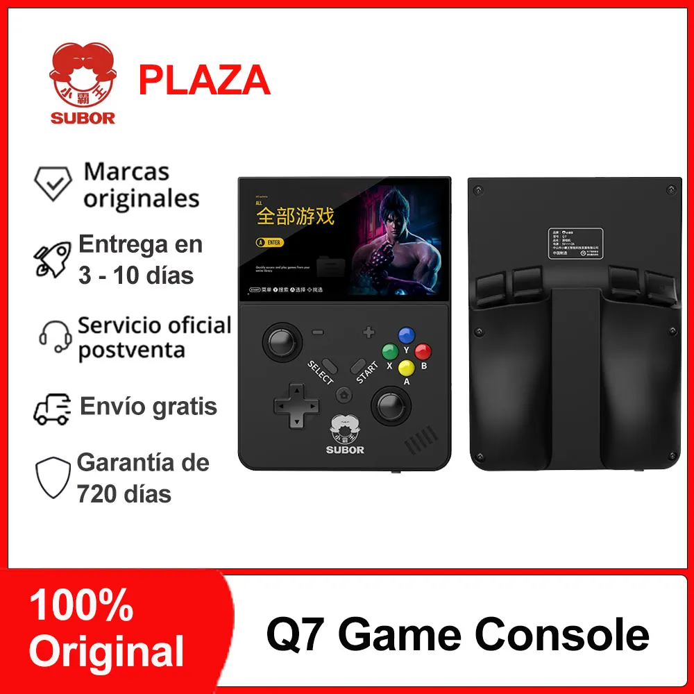 SUBOR-Q7-Game-Console-4-3-Inch-IPS-Screen-25-Simulator-Built-in-20000 ...