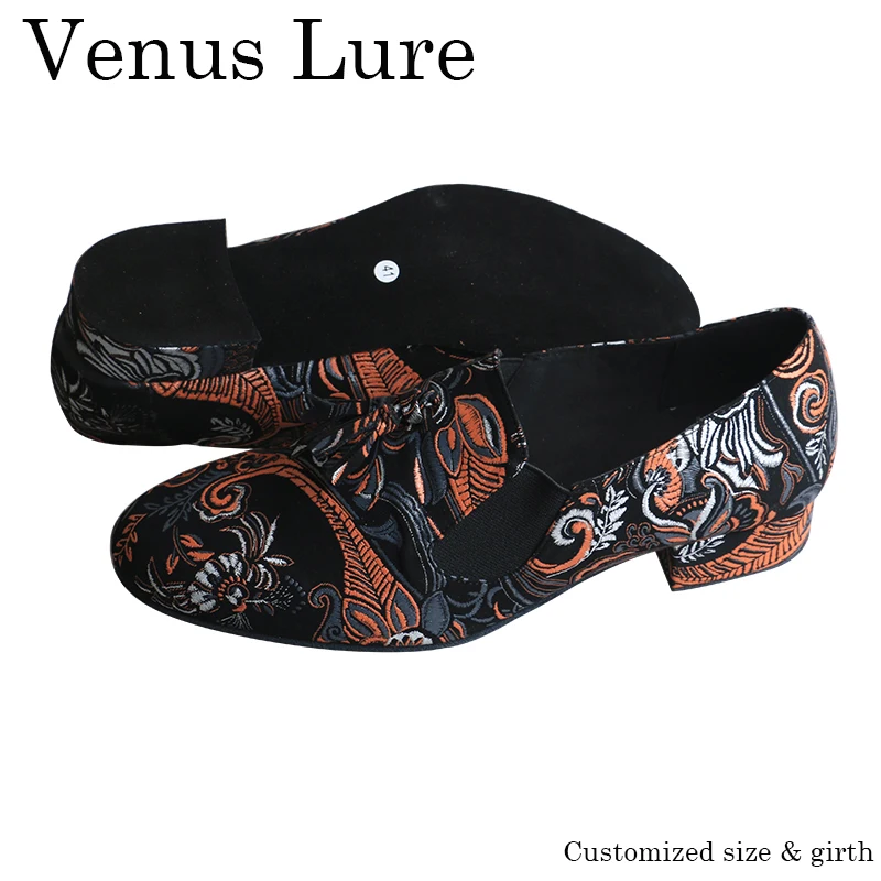 Venus-Lure-Men-s-Ballroom-Dance-Shoes-Low-Heel-Red-Skull-Latin-Bachata ...