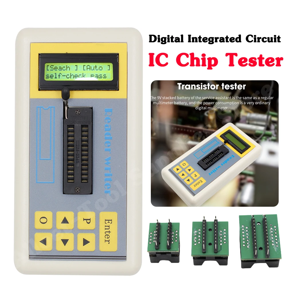 Circuito-Integrado-IC-Chip-Tester-Digital-Transistor-IC-Chips-Detector ...