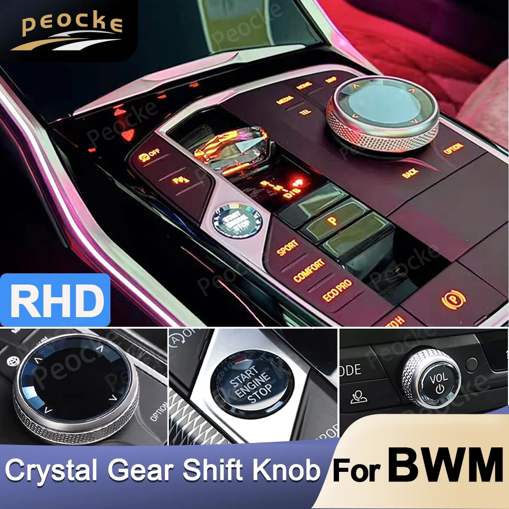 RHD-Crystal-Gear-Shift-Paddles-Kit-for-BMW-X5-G05-G20-G21-G28-G12-ix3 ...