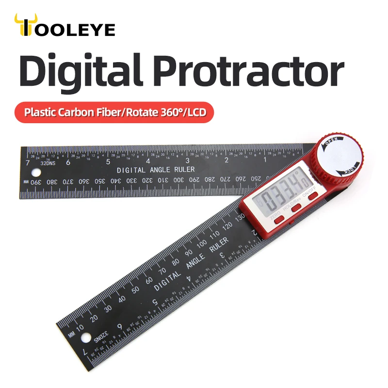 Digital Protractor Angle Ruler Goniometer Electronic Angle Meter ...
