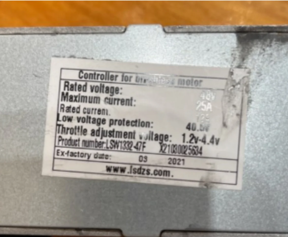 Controller-For-Brushless-Bafang-Motor-LSW1332-47F-Lsdzs-Lishui-48V-25A ...