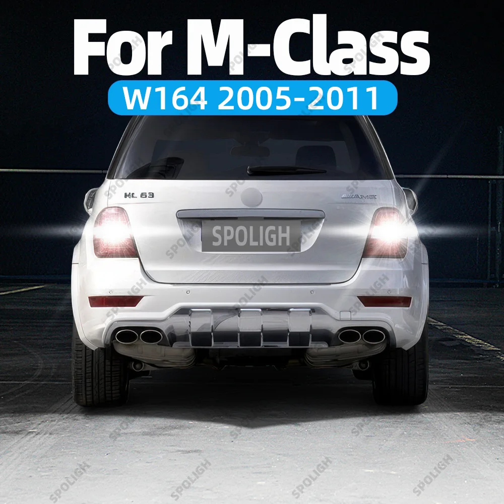 For Mercedes Benz ML W164 LED Reverse Lights 2005 2006 2007 2008 2009 ...