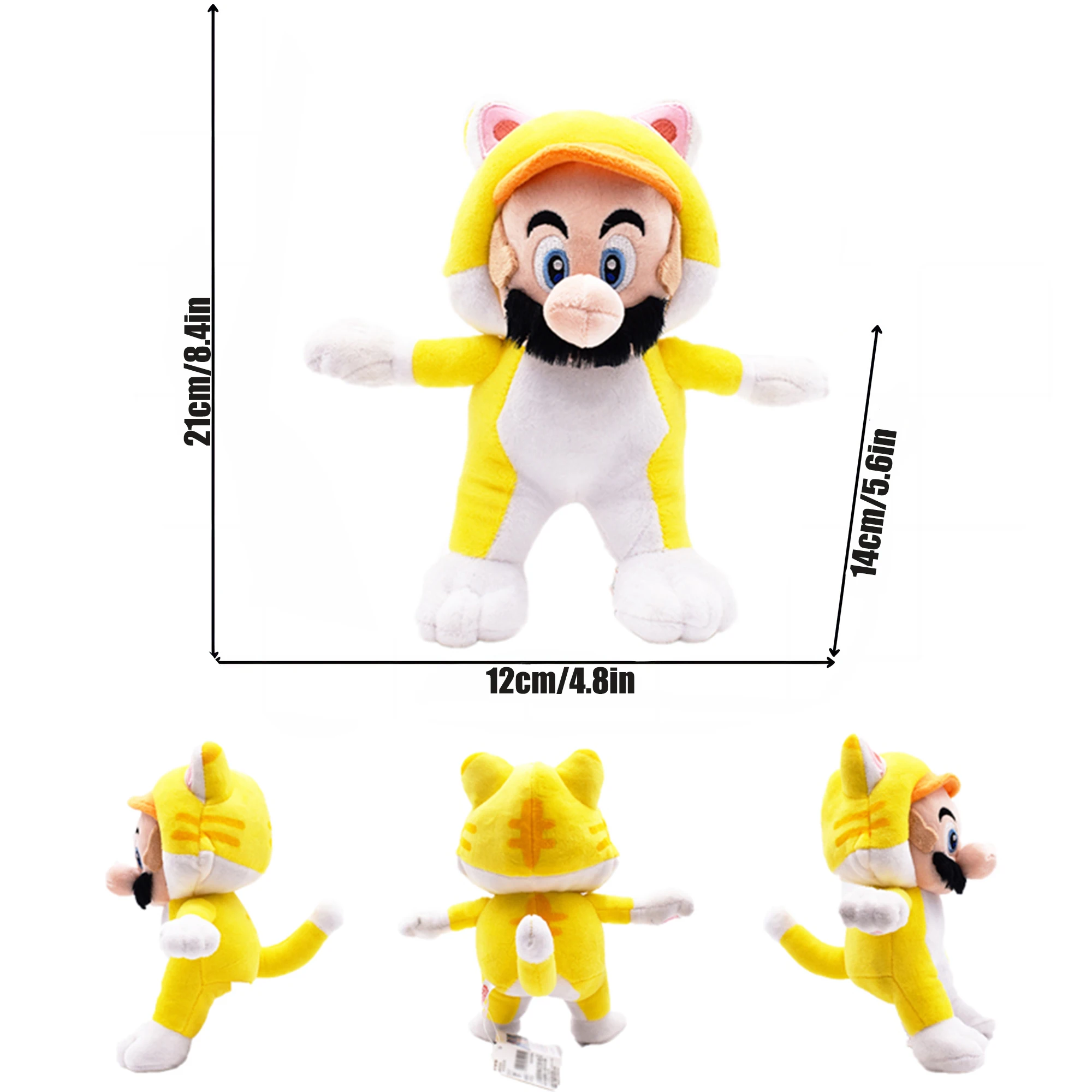 Sapo Toadette Hongo Mario Bros Juguetes de peluche Luigi Gato Rosalina ...