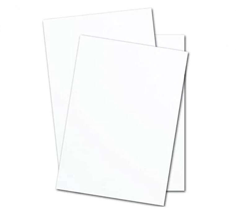 Size A4 Chipboard 1mm Thick Cardstock Card 800gsm White Cardboard Sheet ...