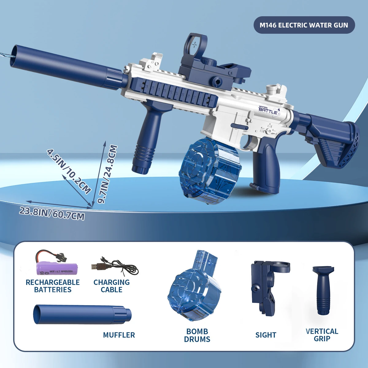 M416-Electric-Water-Gun-Fully-Automatic-Shooting-Toy-Beach-Outdoor ...