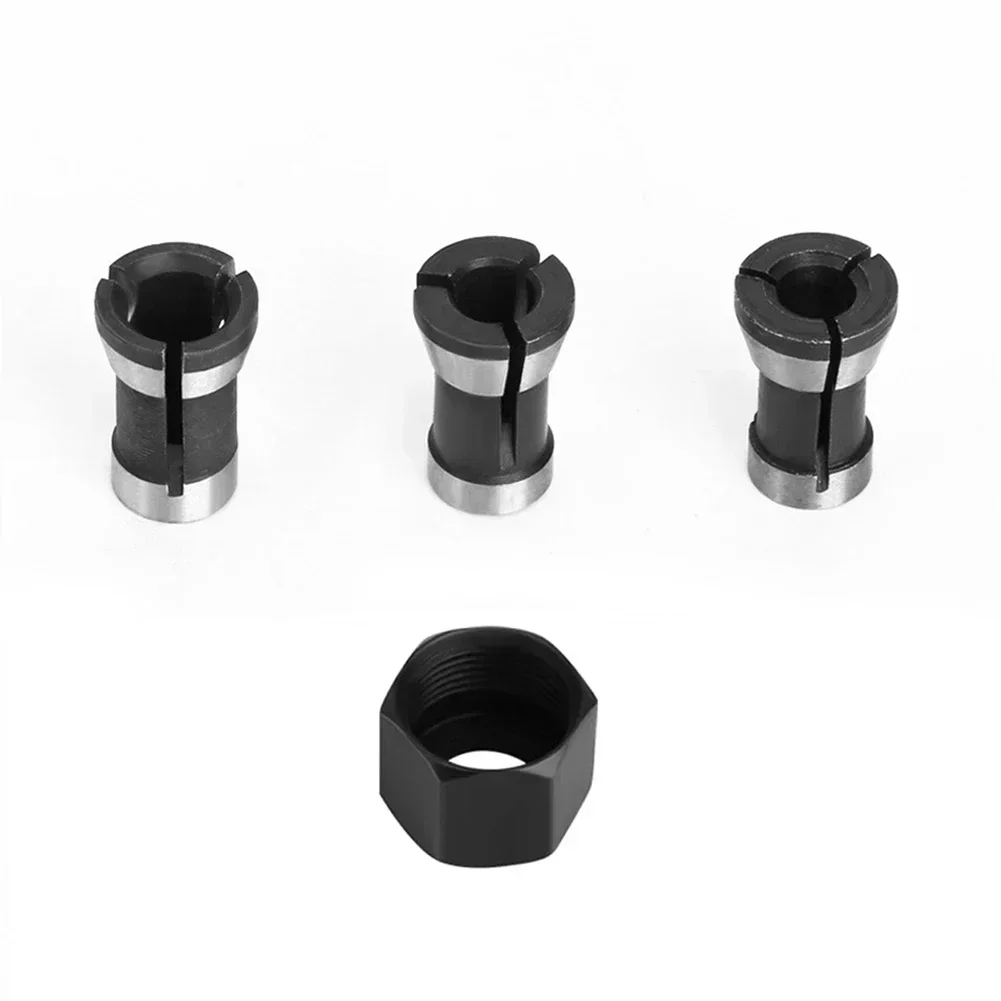 M15 Screw Nut Electric Router Milling Cutter 6/6.35/8mm Collet Chuck ...