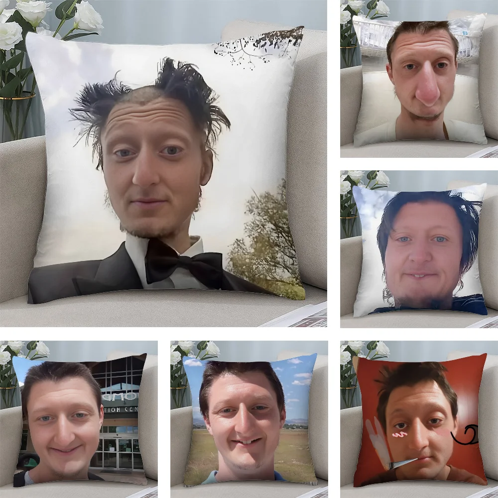 D-Daniel Larson Selfie Pillow Case Short Plush Pillow Covers Sofa ...