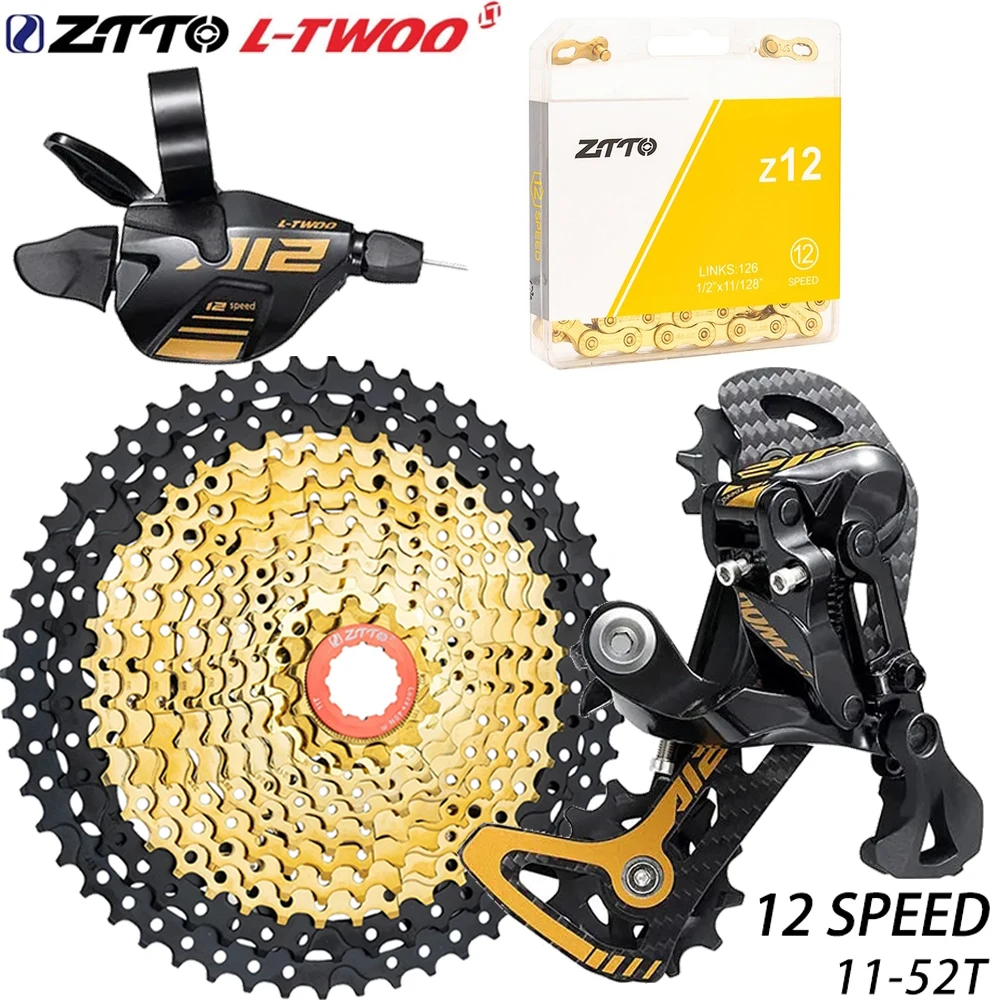 LTWOO-MTB-12-Speed-golden-Groupset-1X12-Shifter-Carbon-cage-Rear ...