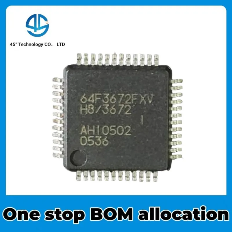 5PCS-HD64F3672FXV-silk-screen-printing-64F3672FXV-QFP48-microcontroller ...
