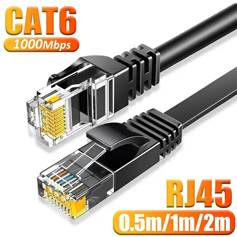 Cat-6-Ethernet-Cable-RJ45-Shielded-Network-0-5M-1M-2M-Ethernet-Cableh ...
