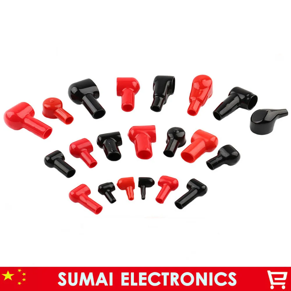 Black-or-Red-choose-Insulating-cap-for-battery-terminal-positive-and ...