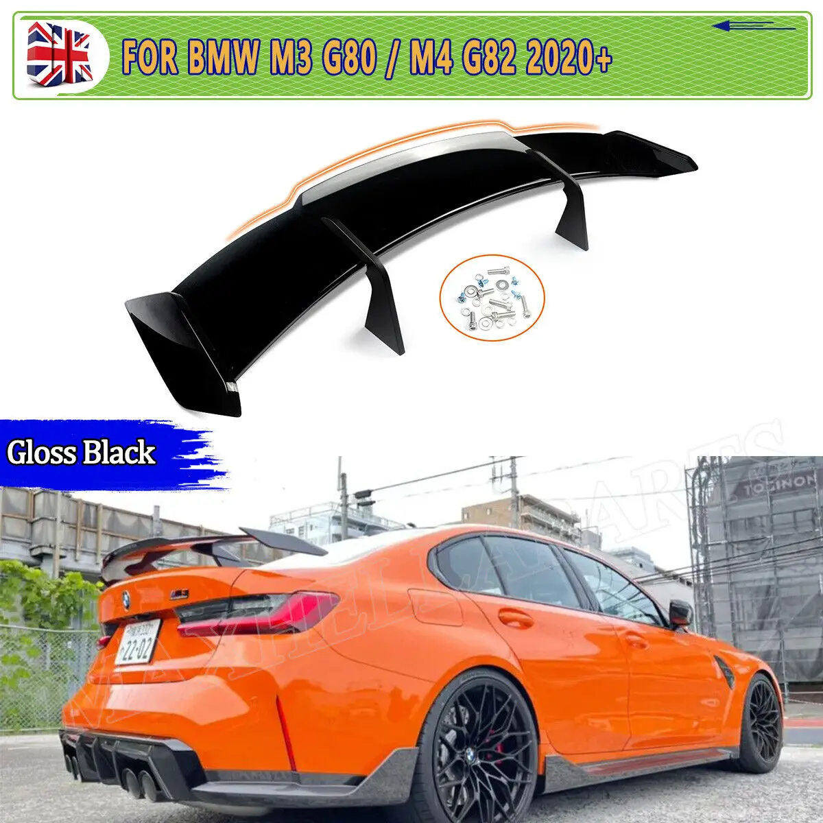 FOR BMW F80 G80 M3 G82 REAR BOOT TRUNK SPOILER WING F82 M4 F87 M2 F30 ...