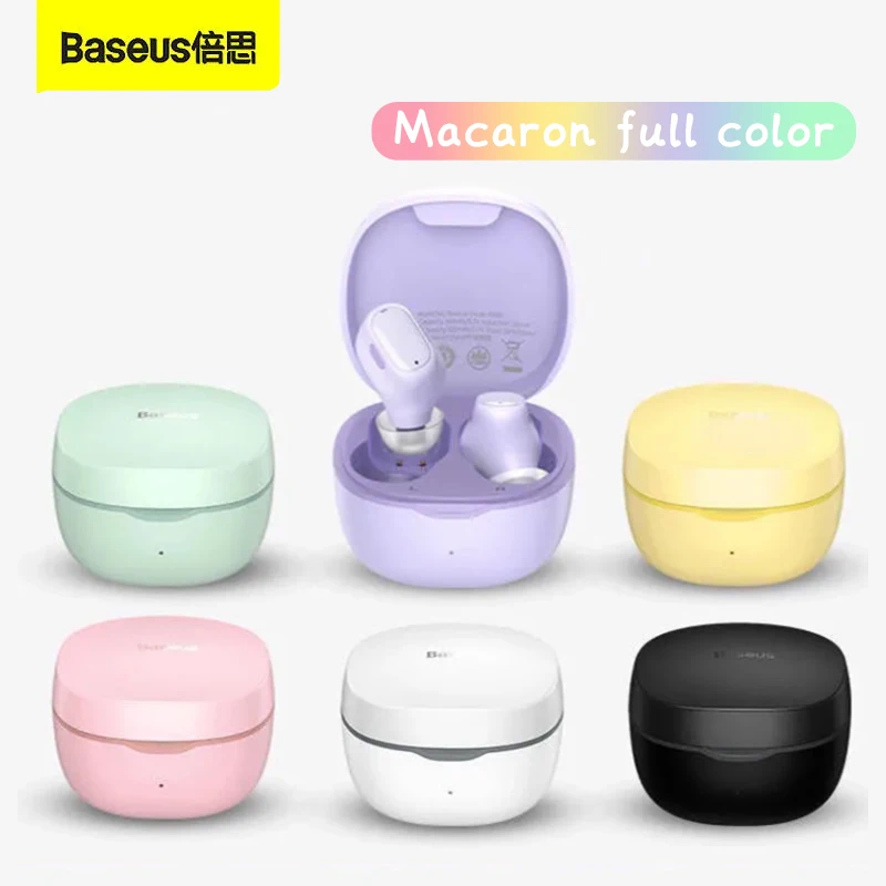Baseus Wm01 Bluetooth Earphones, Tws Wireless Bluetooth 5.0, Gaming ...