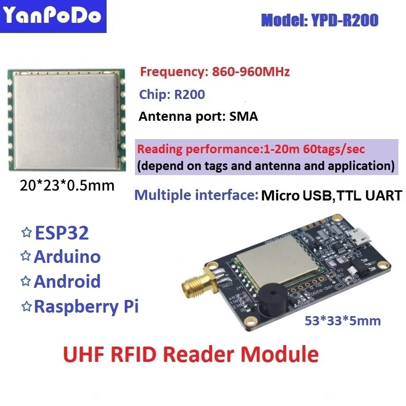 Yanpodo-uhf-rfid-modul-860-960mhz-ttl-uart-micro-usb-inter-fance-1-port ...