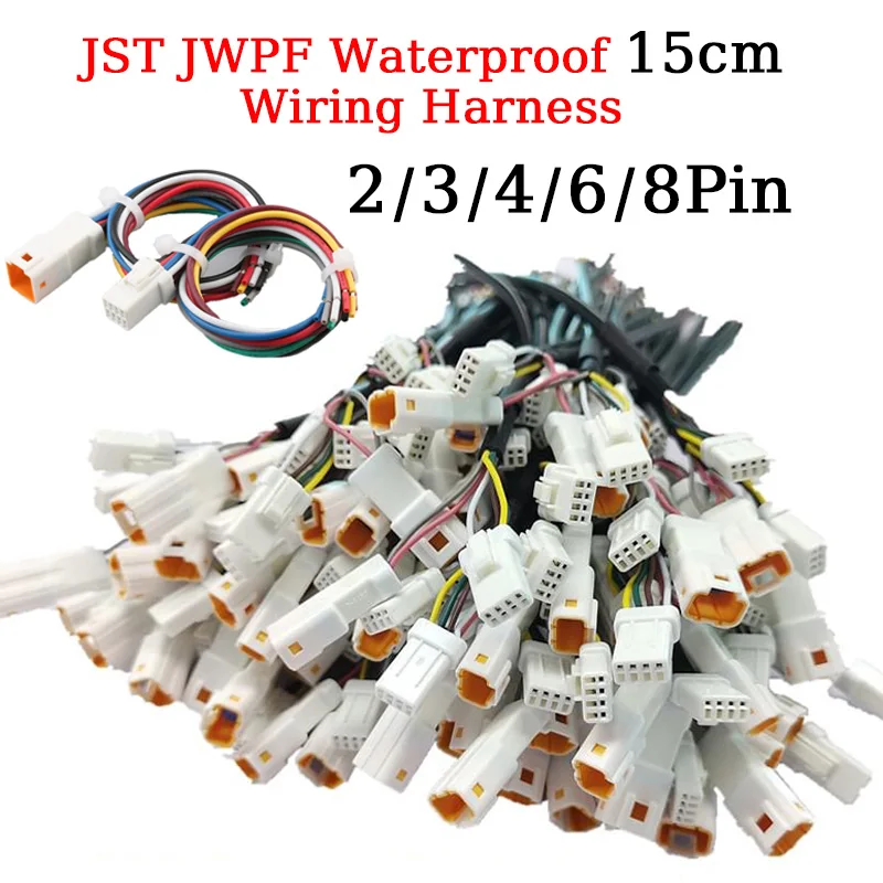 5/20Sst JST02T/02R-JWPF-VSLE Automobile JWPF JST Connector Harness ...