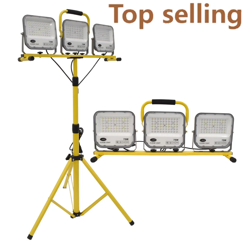 Led Work Light Portable Outdoors Tripod Lamp Camping Spotlight SMD ...
