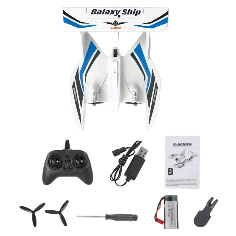 Amphibious-Plane-Remote-Control-Glider-Water-Land-Hand-Throw-Glider-Toy ...