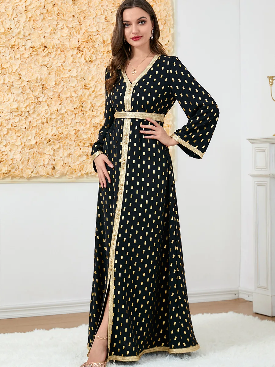 Moroccan-Kaftan-Dubai-Long-Woman-Evening-Dress-Traditional-Arabic-Robe ...