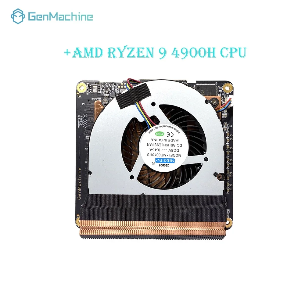 Genmachine AMD Ryzen 9 4900H CPU + Kit de placa base Ryzen placa mae ...