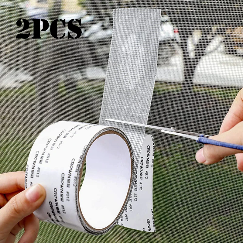 1-2pcs-Window-Screen-Repair-Tape-Fiberglass-Screen-Patch-Repair-Kit ...