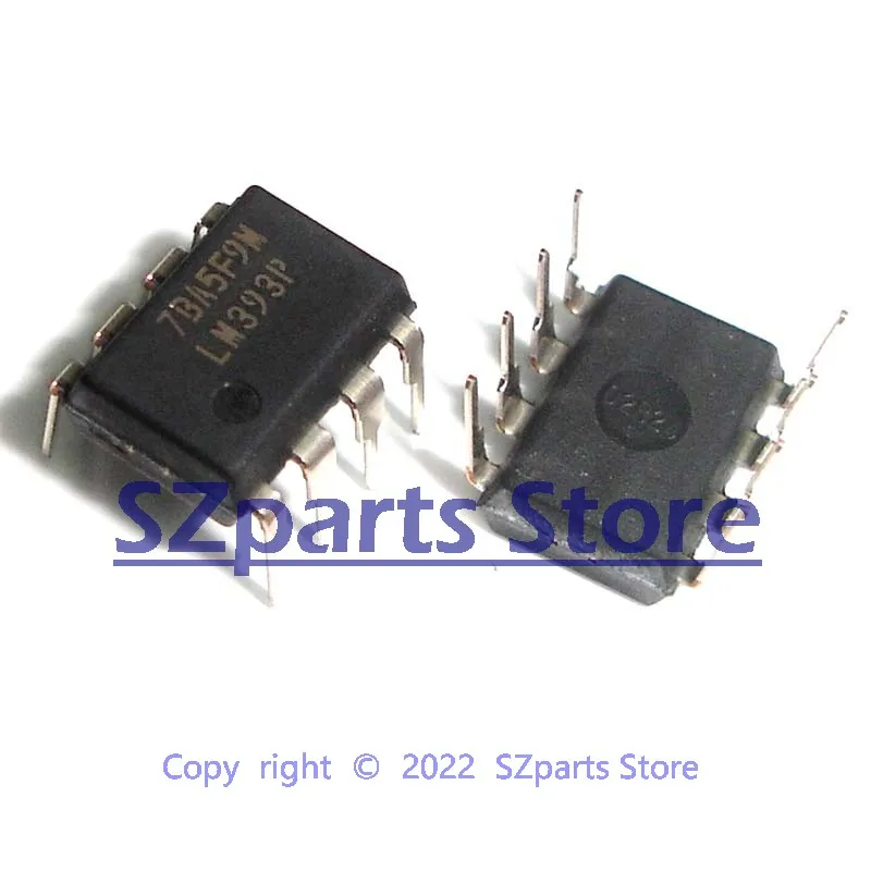 New-Original-LM393P-DIP-8-LM393-LM393PE3-Low-Power-Dual-Differential ...