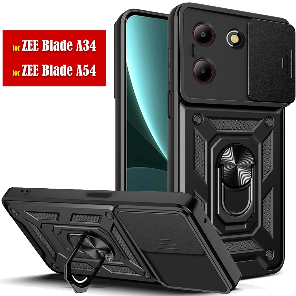 Slide-Lens-Armor-Funda-for-ZTE-Blade-A54-Case-for-ZTE-Blade-A34-Case ...