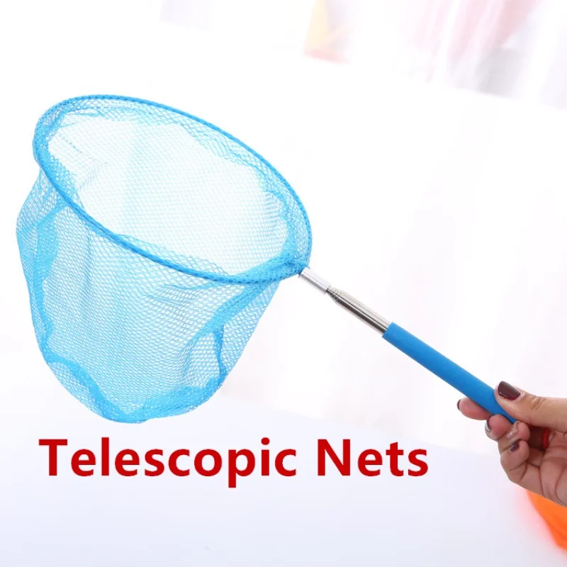 Telescopic-Fishing-Insect-Butterfly-Dragonfly-Net-Stainless-Steel-Rod ...