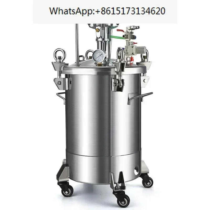 High pressure spray painting tank automatic mixing pneumatic pressure ...