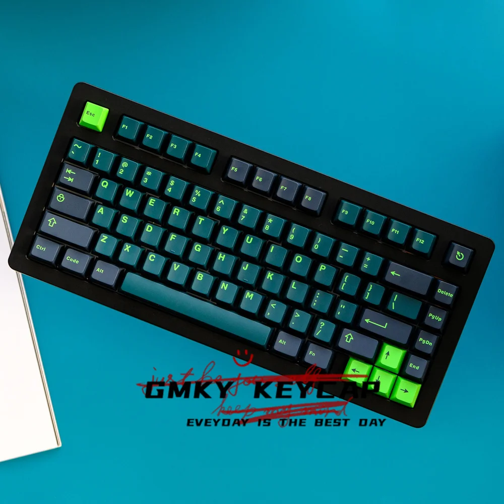 GMKY-WAVEZ-Contrast-Colors-Keycaps-Cherry-Profile-DOUBLE-SHOT-ABS-FONT ...