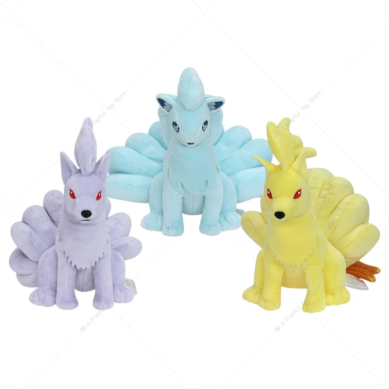 New Arrival Pokémon Plush Toy Ninetales Alolan Ninetales Shiny ...