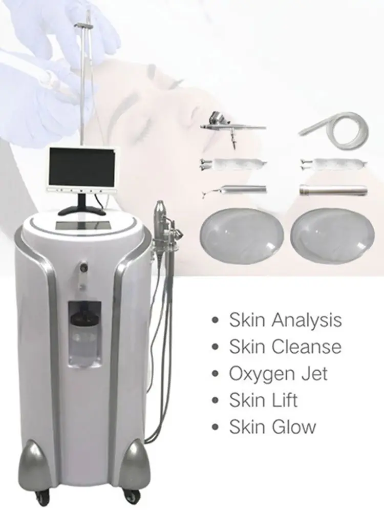Water Oxygen Jet Peel Facial Moisturizing Deep Cleansing Beauty Skin Rejuvenation Equipment With ...