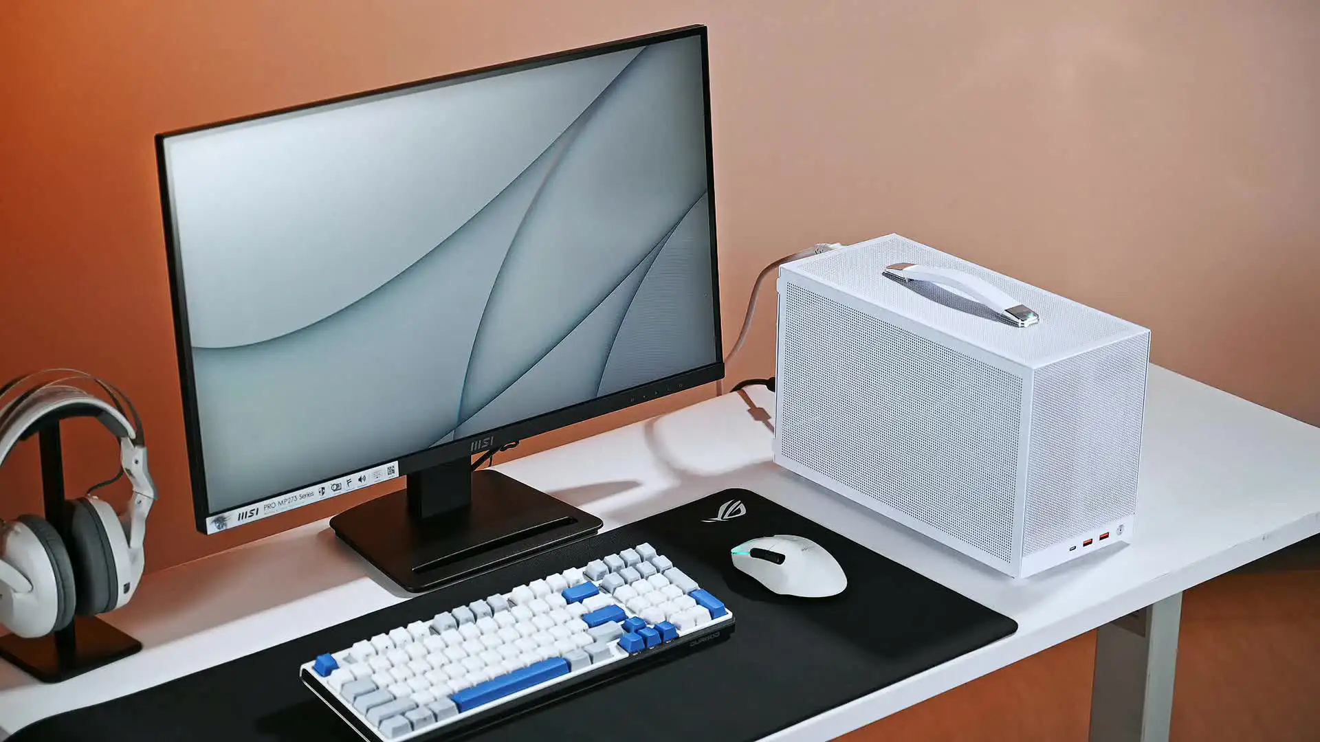 PCCOOLER K101 Mesh Портативный настольный компьютер ITX Small Case ...