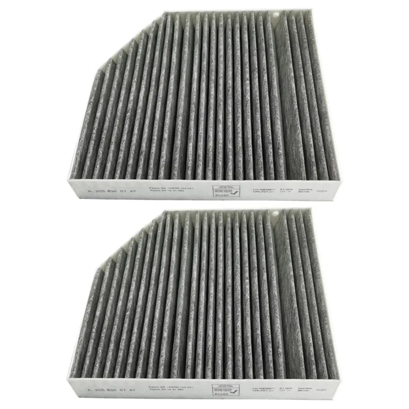 Active Carbon cabin filter for MERCEDES-BENZ C-CLASS W205 S205 C180 ...