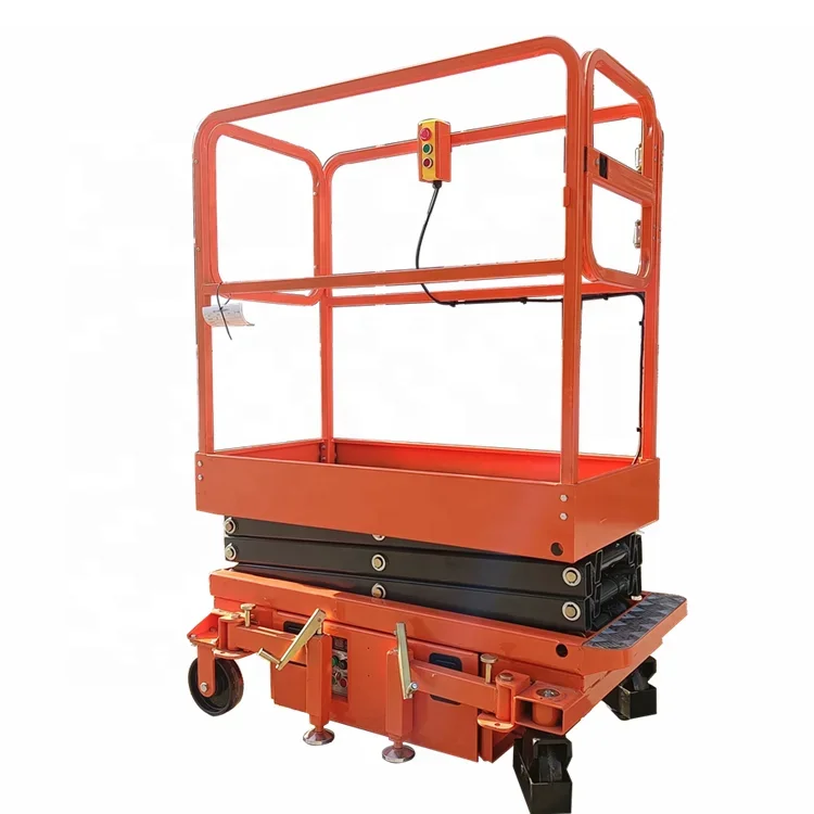 SJY-0-3-6-300kg-6m-semi-mini-electric-work-lift-platform-for-aerial ...