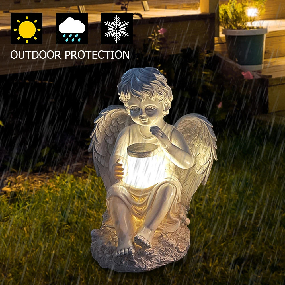 Boy Angel Statue