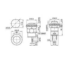 Pushbutton Switches | Pushbutton Switch 3a 125v | Pushbutton Switch ...