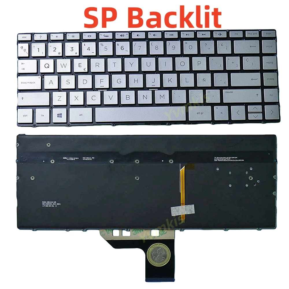 13-AC Keyboard For HP 13-AG 13-AD 13-AQ 13-AH 13-AC 13-AE 13-AF 13-BF ...