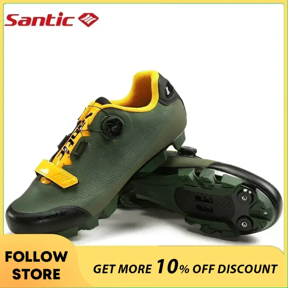Santic-Cycling-Road-Lock-Shoes-Outdoor-Riding-Sports-Mountain-Bike-With ...