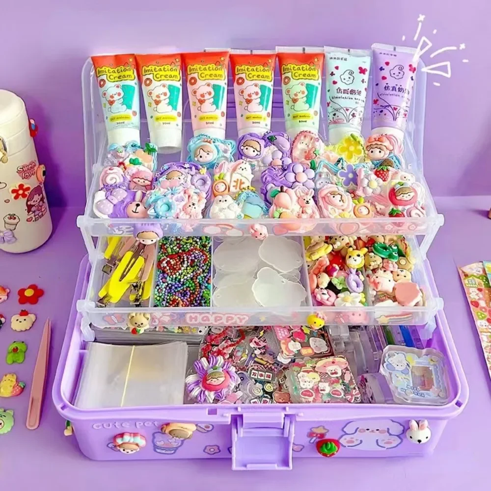 Cream-Guka-Stickers-Set-Diy-Materials-Handmade-Works-Kids-Girl-Stickers ...