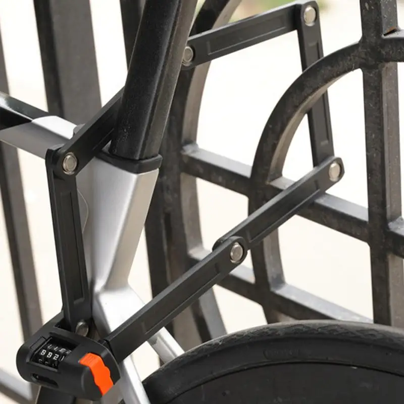 Compact-Folding-Cycle-Lock-Heavy-Duty-Cycle-Lock-High-Security-Cycle ...