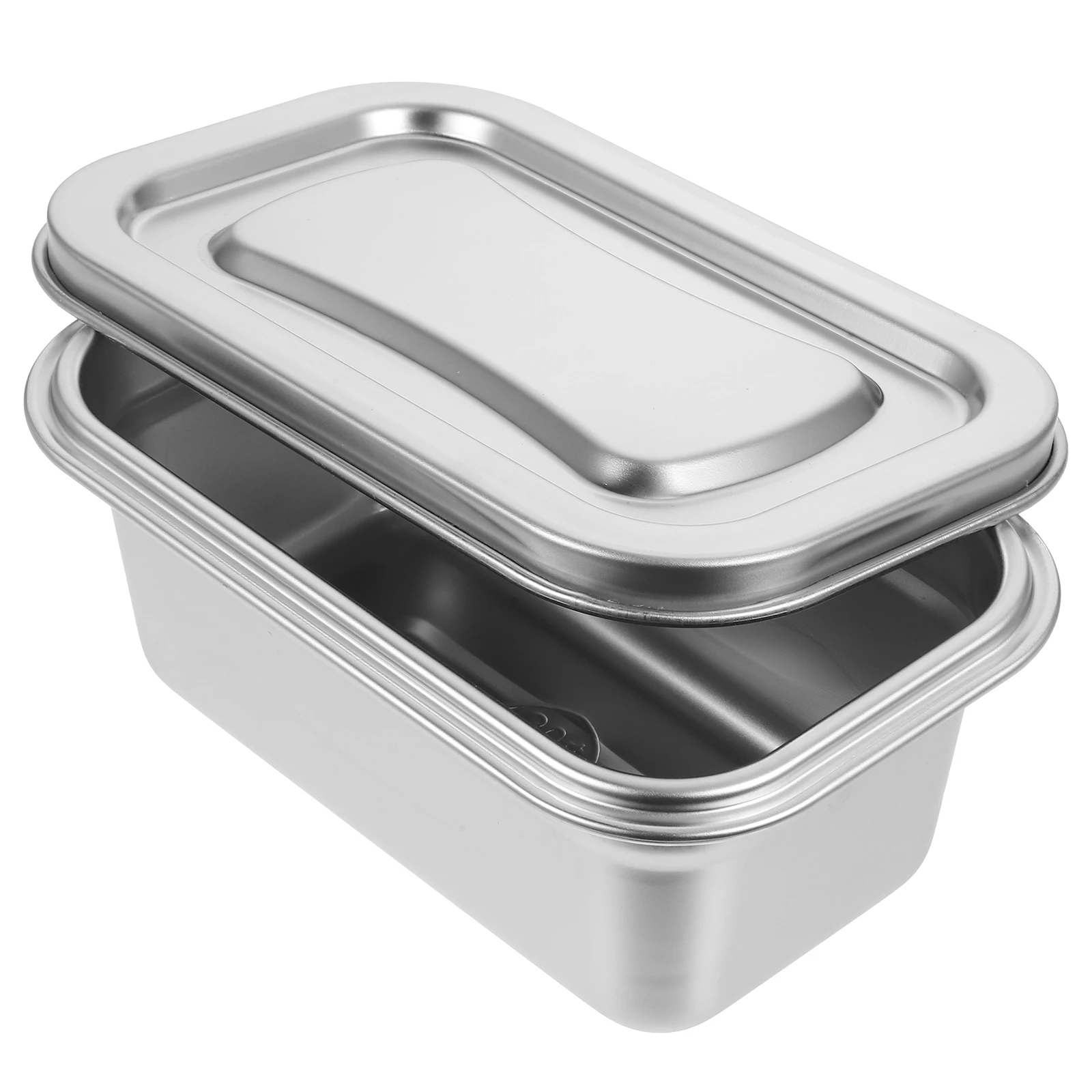 Stainless-Steel-Ice-Container-Cream-Box-Storage-Freezer-Containers-Food ...