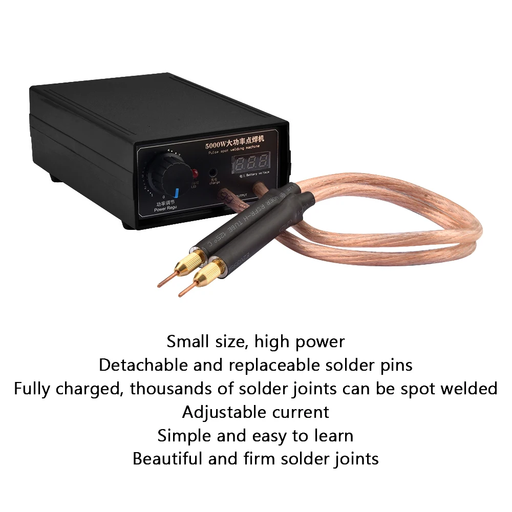 Battery Spot Welder Kit DIY Portable Mini Spot Welder Machine For 18650 ...