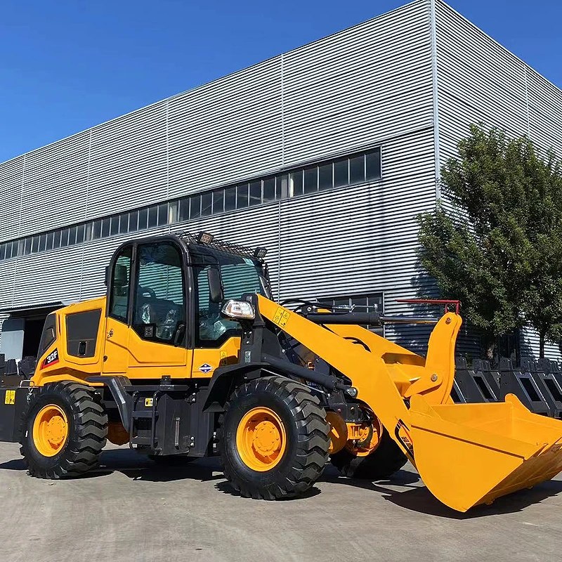 Large-Front-End-Loader-Front-End-Loader-For-Lawn-Tractor-5-Ton-Wheel ...